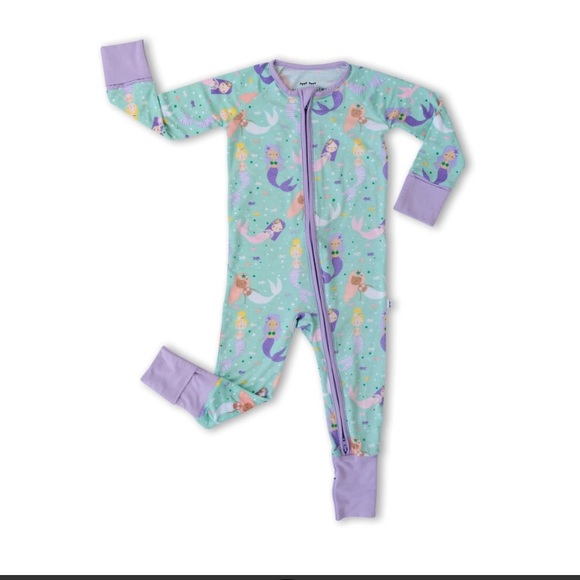 Little Sleepies | Pajamas | Little Sleepies Mermaid Magic Zippy 218 ...